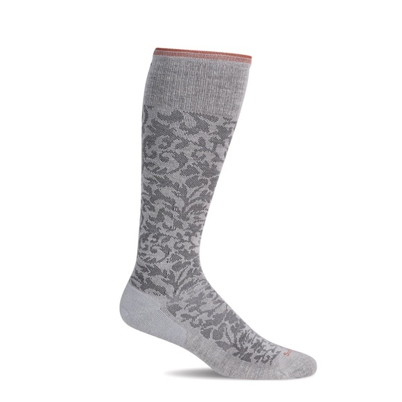 Sockwell | Accessories | Gray Patterned Womens Compression Socks By ...